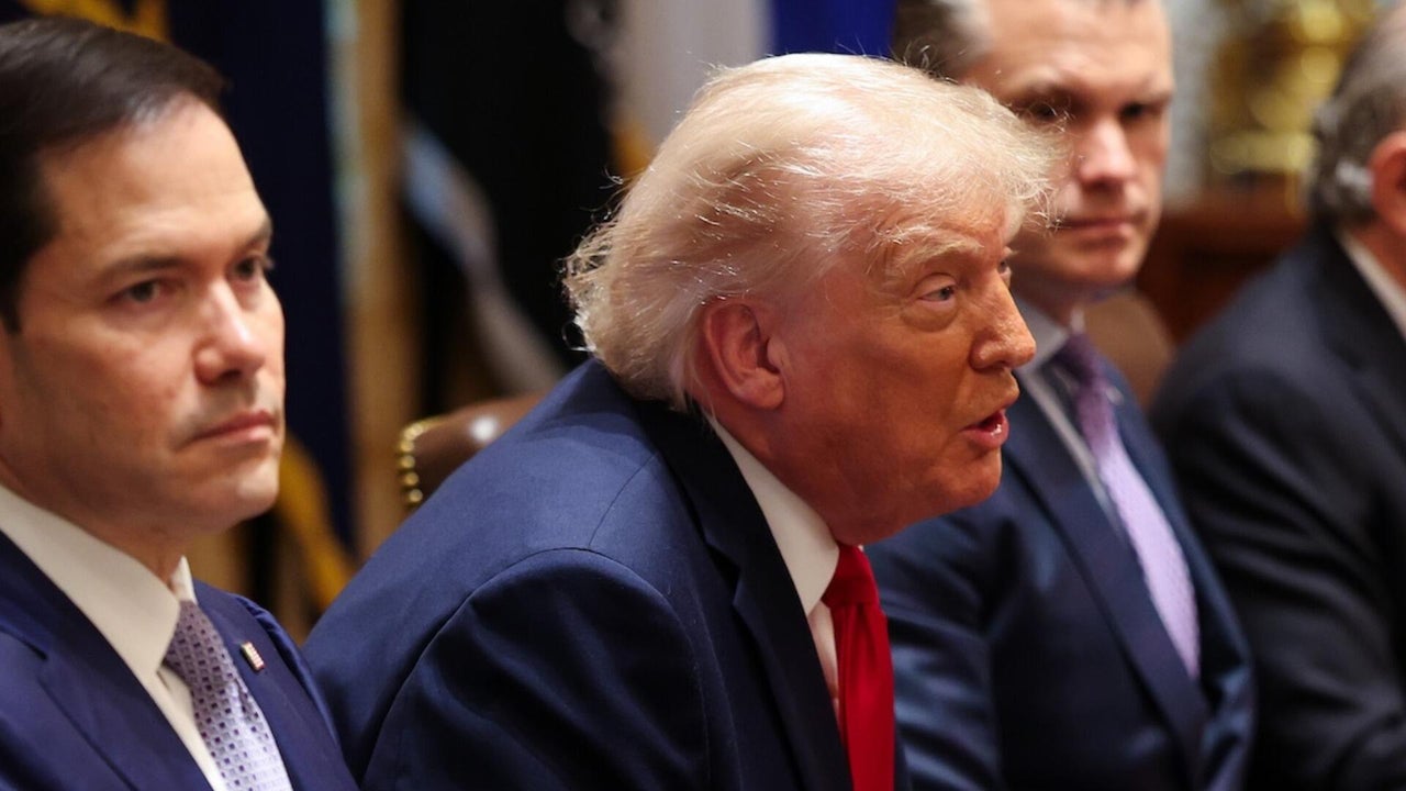 Trump insists Iran negotiations are progressing during Cabinet meeting