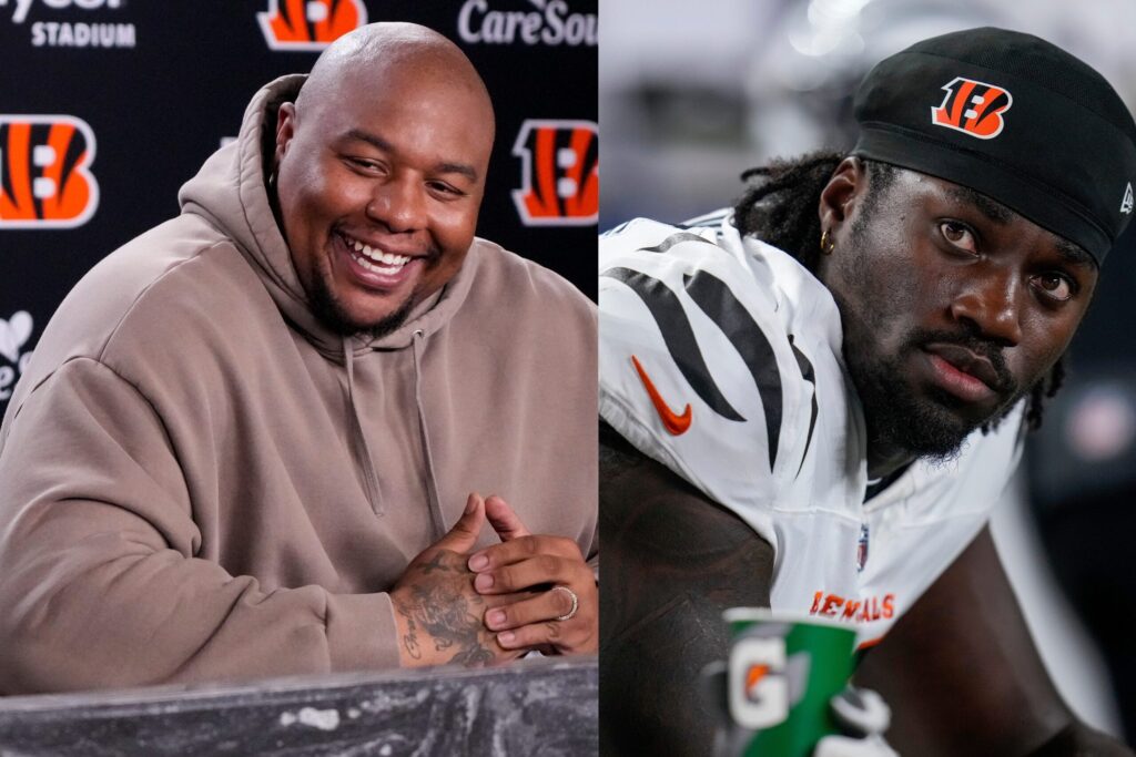 Bengals’ Dexter Lawrence repays Shemar Stewart’s No. 97 favor in ...
