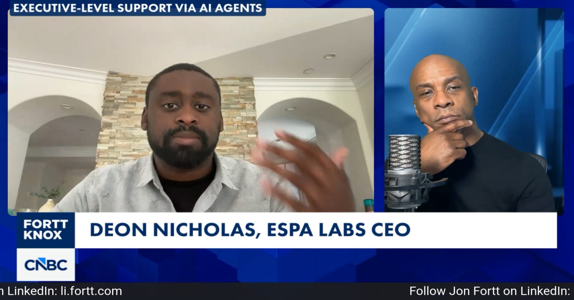Deon Nicholas, Espa Labs CEO: A Fortt Knox update