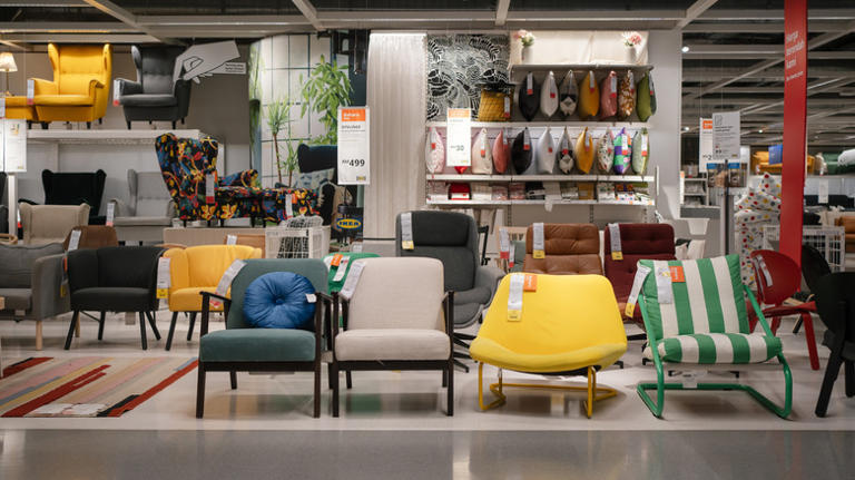 The vintage IKEA accent chairs Gen Z can't get enough of