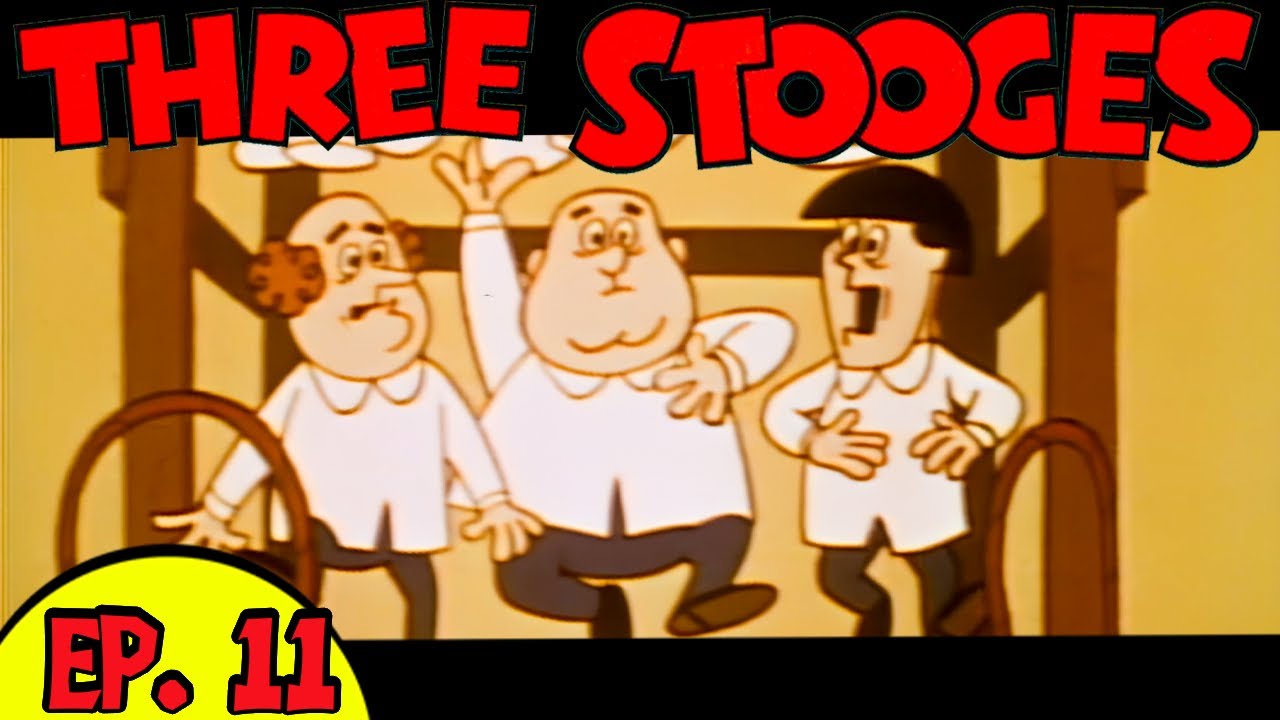 The Three Stooges cartoon - Ep. 11 Dizzy Doodlers