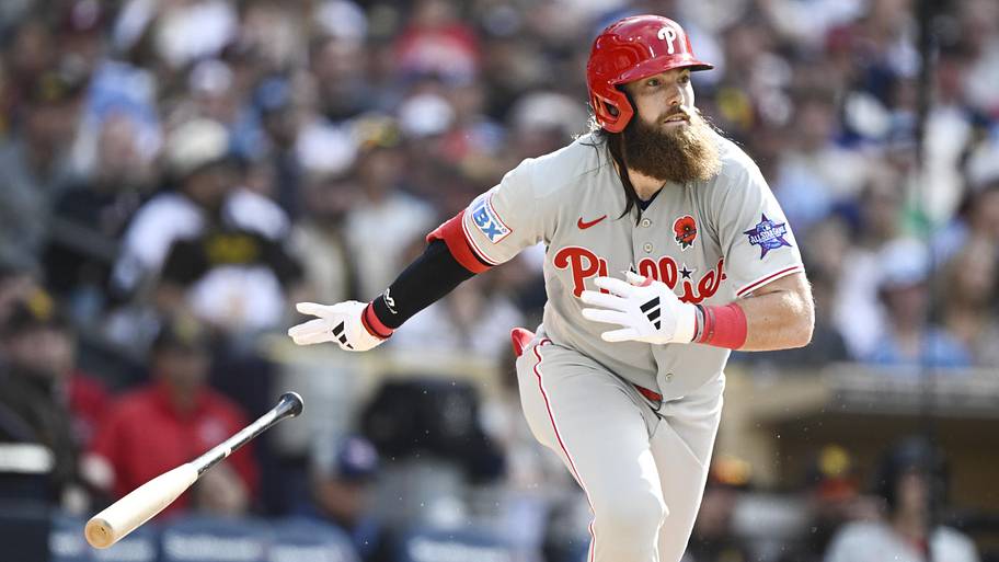Phillies breathe sigh of relief after Brandon Marsh injury scare vs Padres