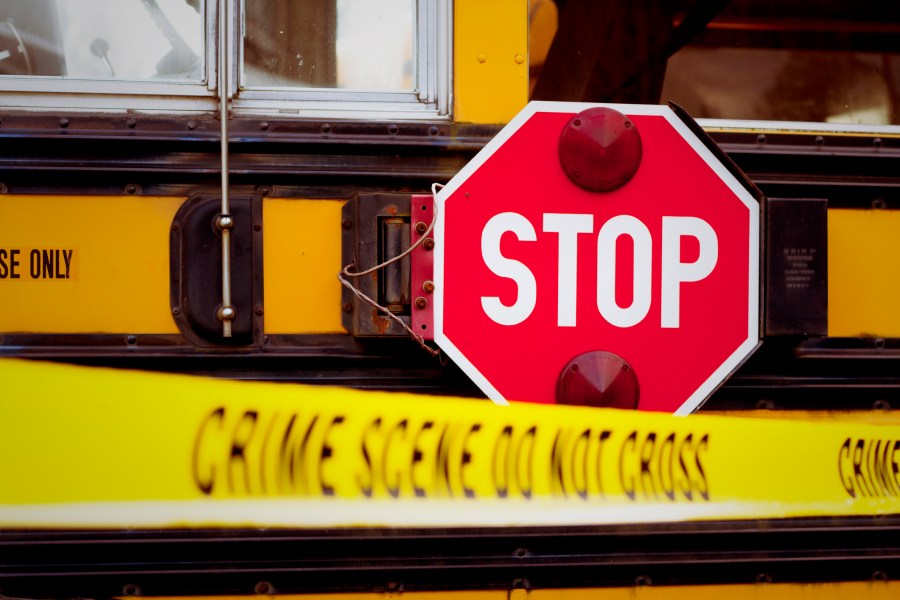 Armed robbery at school bus stop leads to arrest