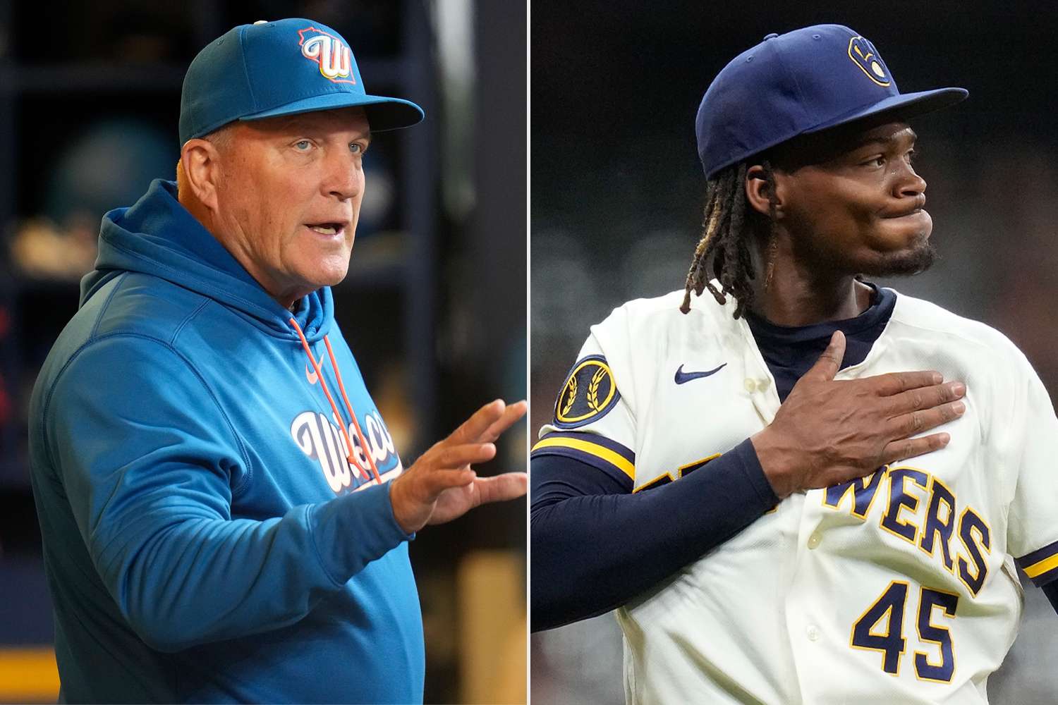 Brewers manager ‘embarrassed’ by pitcher’s crotch chop celebration in ...
