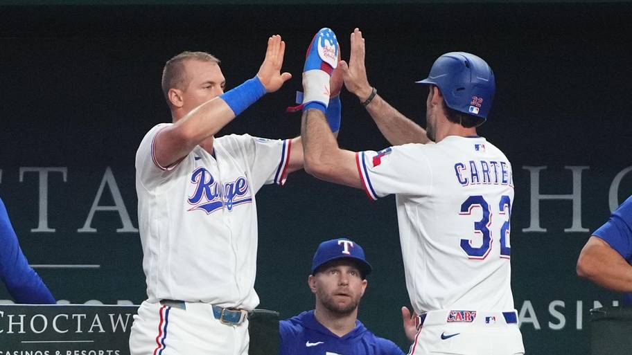 Offense finally contagious for Rangers in explosive first inning vs. Astros