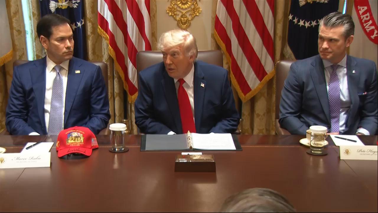 Trump says he plans to attend an NBA Finals game