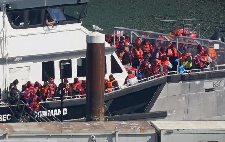 Small boat migrants charged after crossing Channel over bank holiday