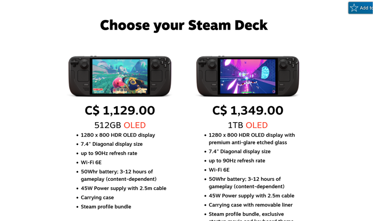 Valve's Steam Deck price jumps by nearly 50%, now costs $949 for a 1TB ...