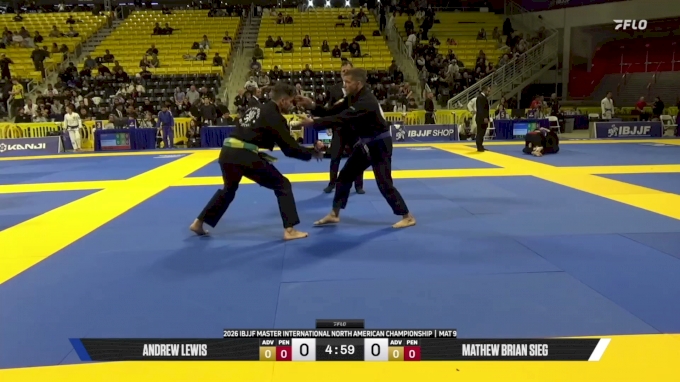 Mathew Brian Sieg vs Andrew Lewis 2026 Master International IBJJF Jiu ...