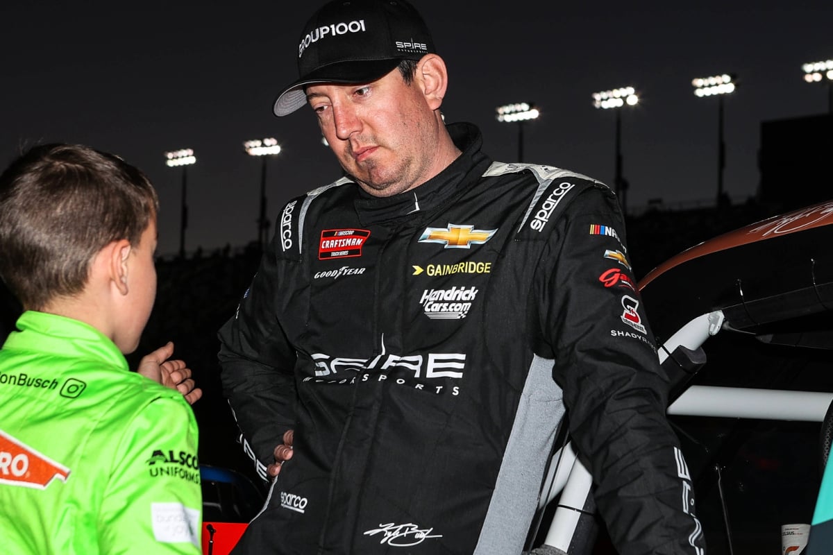 NASCAR champion Kyle Larson reveals Kyle Busch's heartbreaking ...