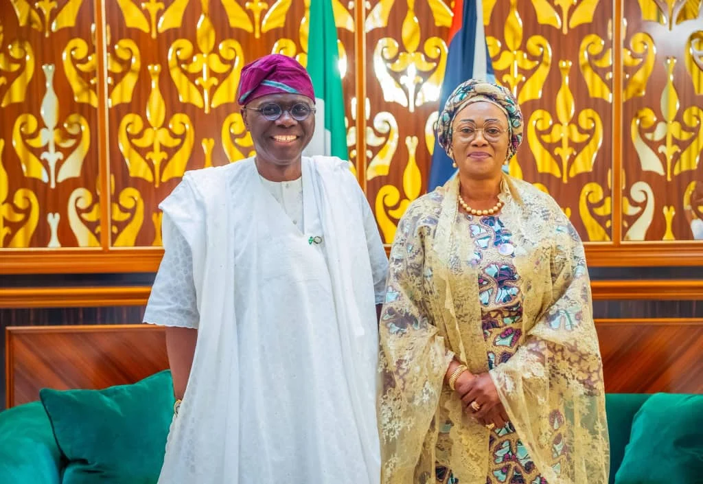 Pictorial: Sanwo-Olu, Hamzat pay Eid-el-Kabir visit to Tinubu, First ...