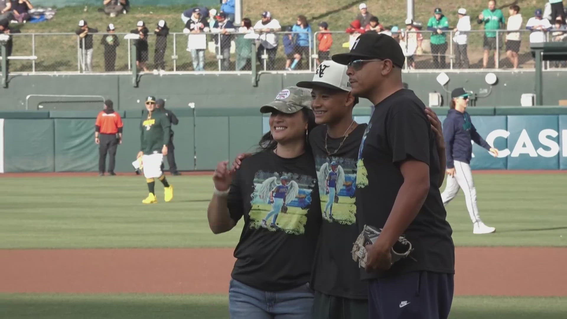 A’s honor Isaiah Fleming with emotional tribute at Sutter Health Park