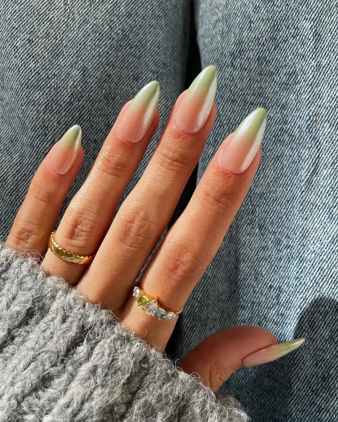 Las ideas más bonitas y favorecedoras de uñas almendradas para verano