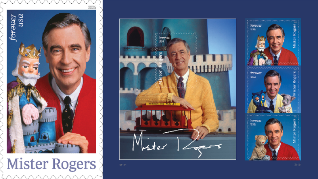 USPS brings back 2018 Mister Rogers stamp and souvenir sheet