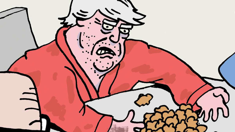 Tom the Dancing Bug: Dementia Donnie settles with himself and grabs all ...