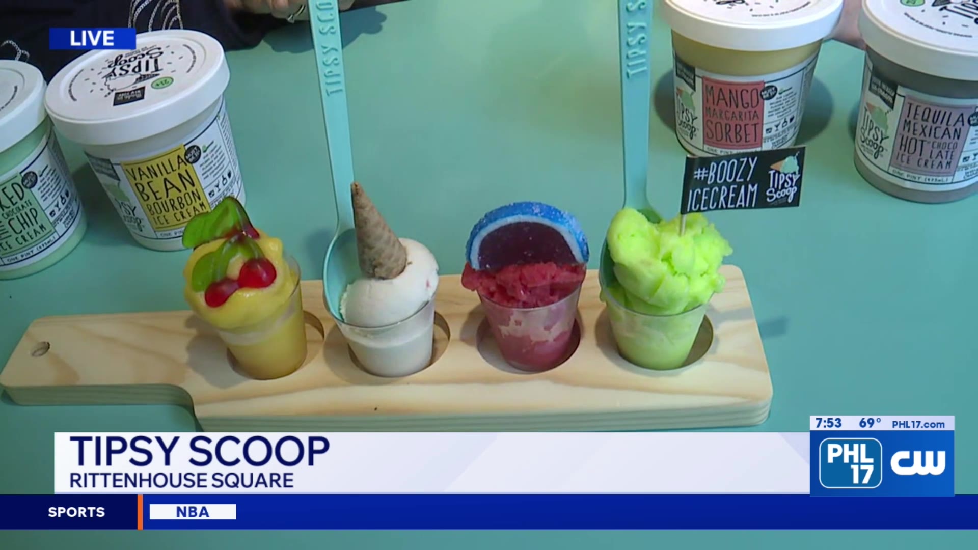 Tipsy Scoop: Philadelphia's first alcohol infused ice cream bar | PHL17 ...