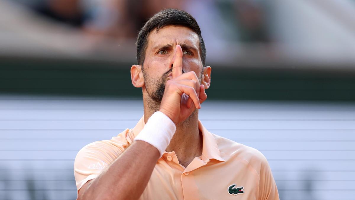 Incendio Djokovic en Roland Garros