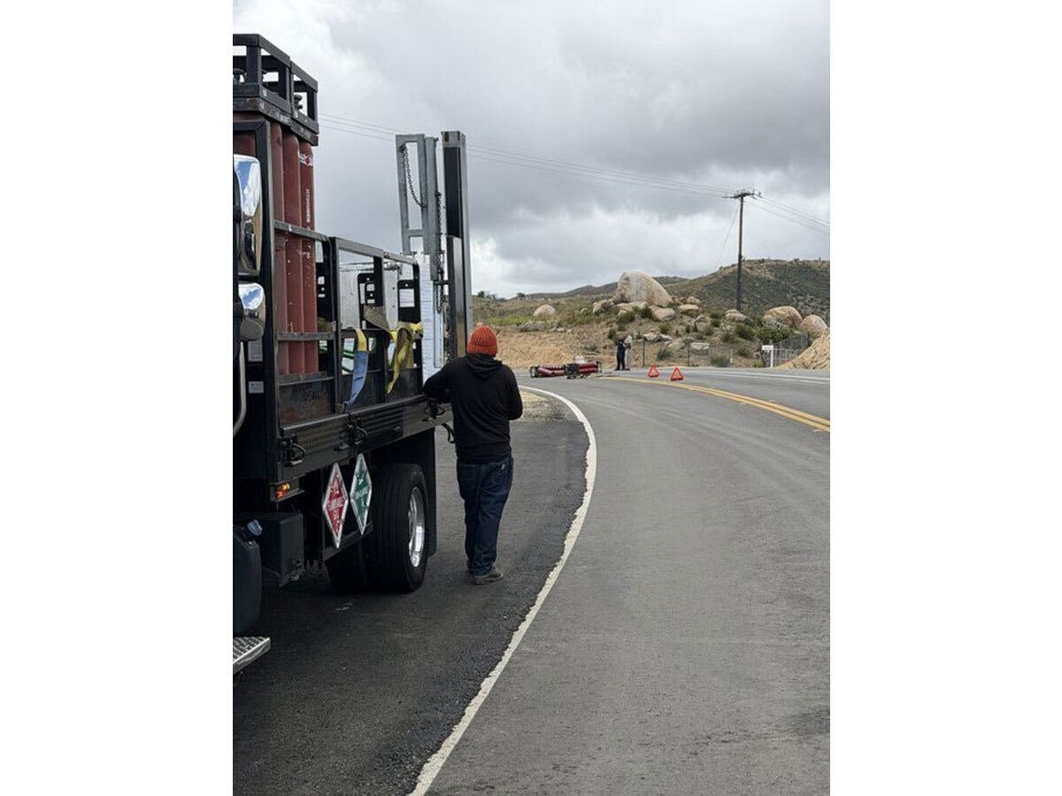 Hazardous Spill Prompts Shut Down Of Highway 74 In Lake Elsinore