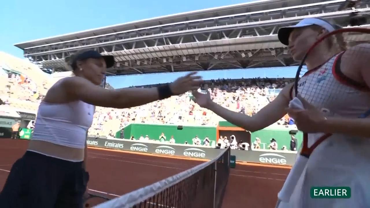 Starodubtseva shocks Rybakina at French Open