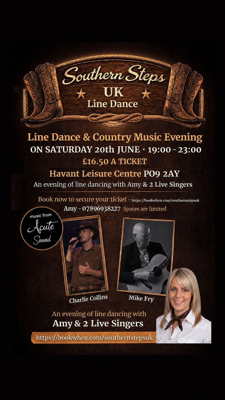 Round 2! - Line dance and country music evening makes a return
