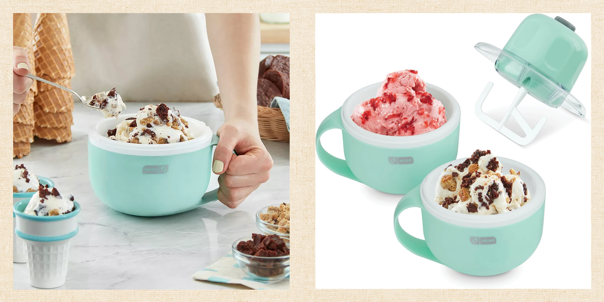 Enjoy a mug of ice cream in 20 minutes with this mini maker