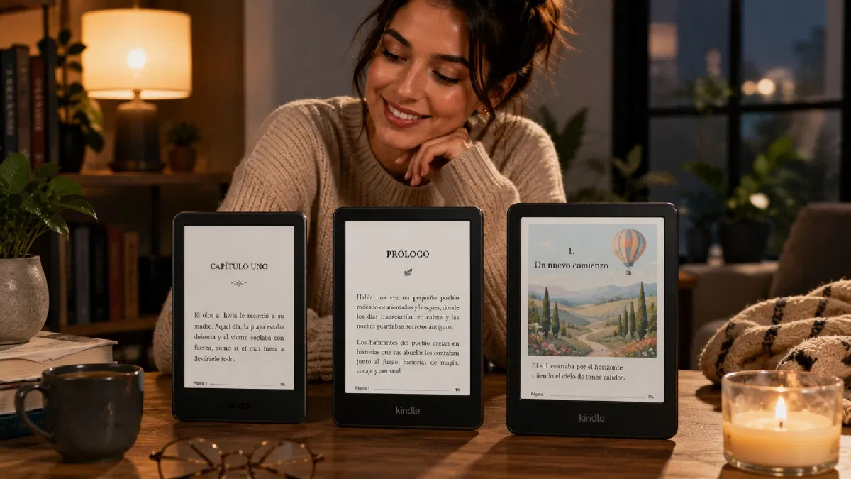 Las 3 Amazon Kindle en promoción por Hot Sale 2026 desde $1,750 pesos y ...