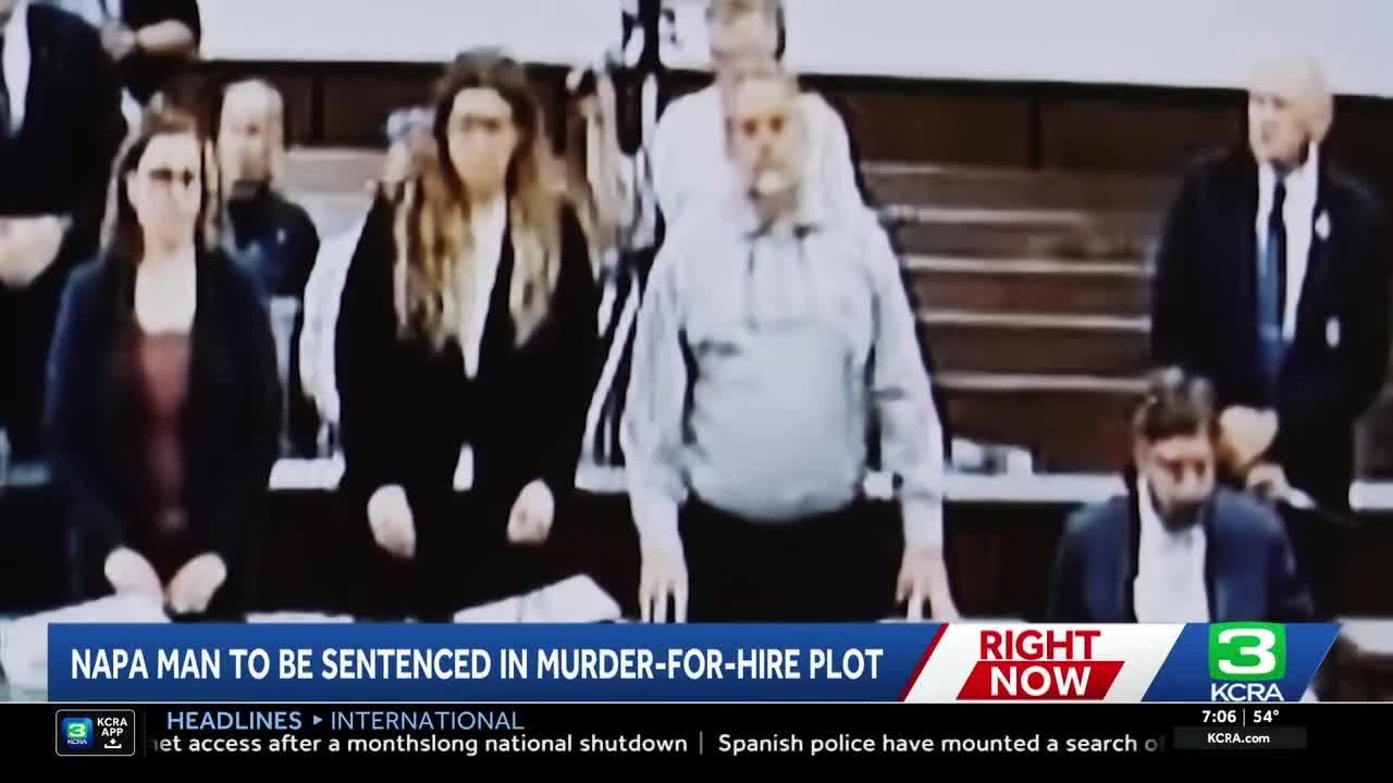 California man faces sentencing in murder-for-hire plot