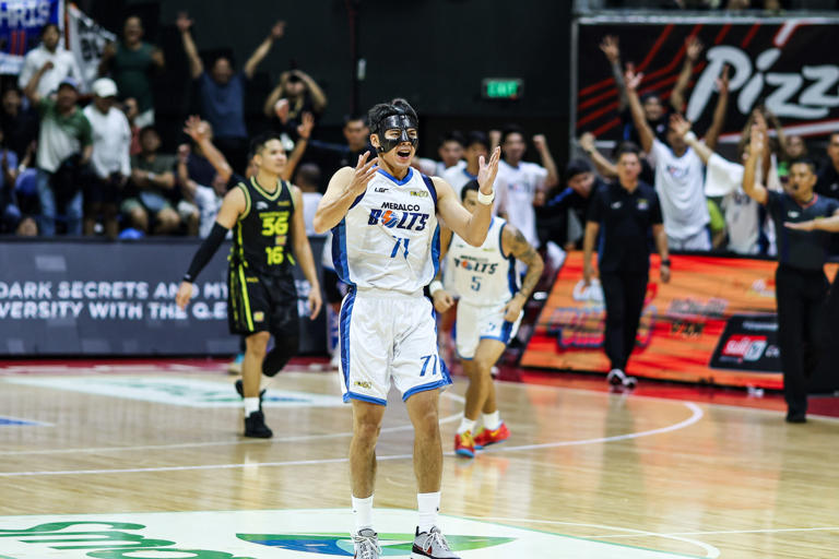 PBA: Masked CJ Cansino comes alive for Meralco in Game 4 win
