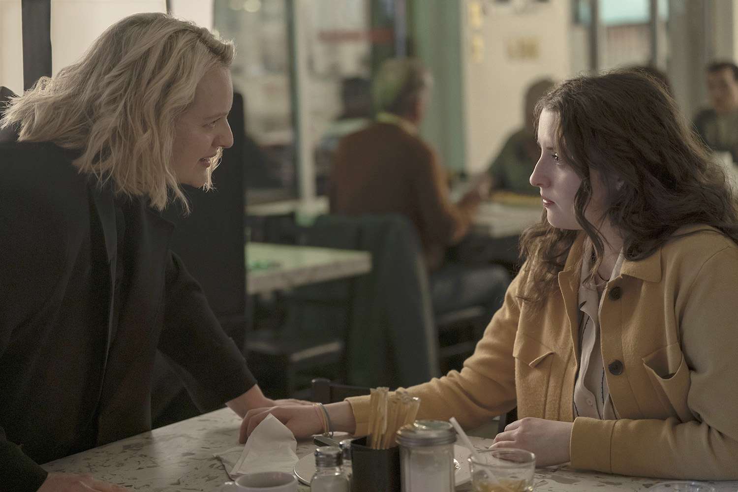 The Testaments showrunner says Elisabeth Moss’s June is like a ...