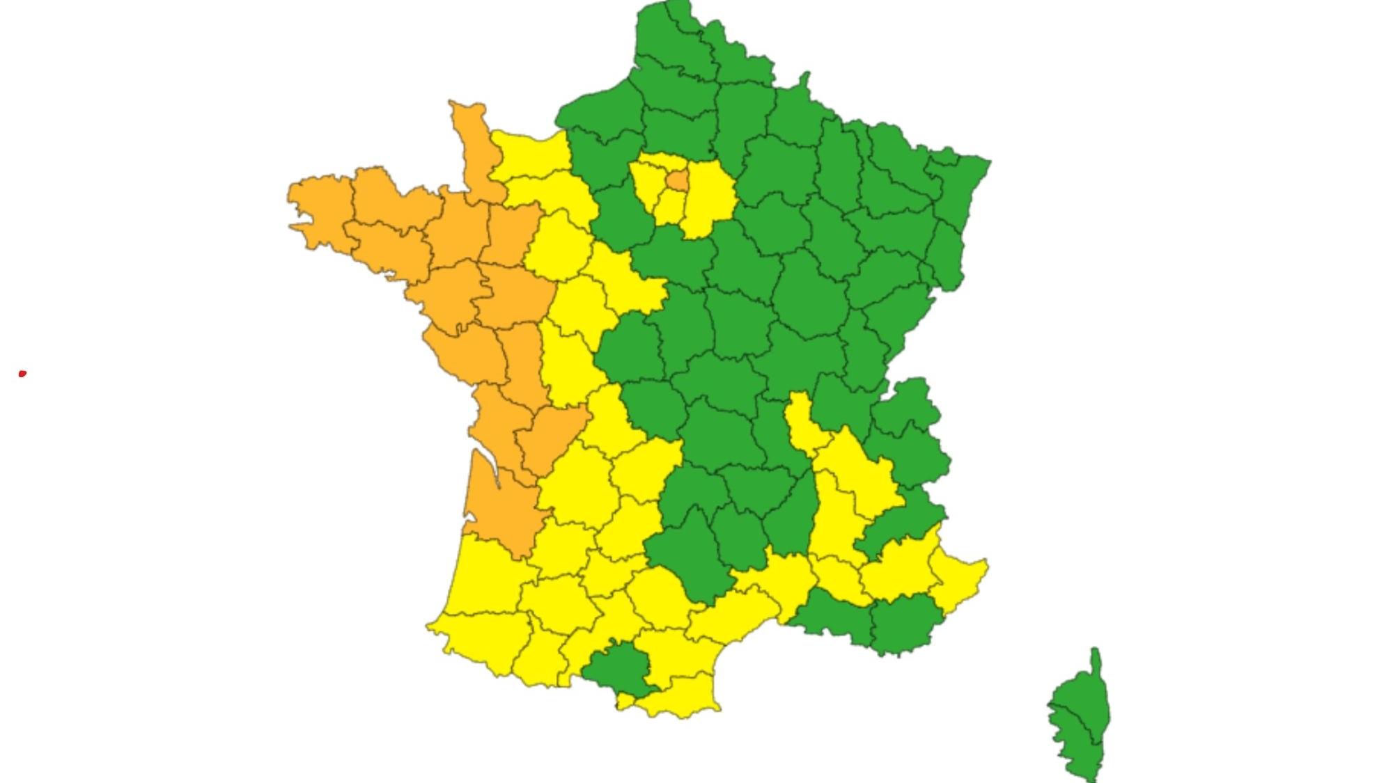 Météo : la vigilance orange canicule s’étend encore pour la journée de ...