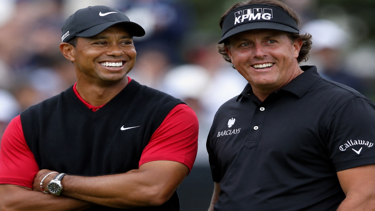Golf legends split on The Open Championship are Tiger Woods and Phil ...