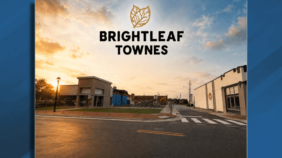 Demolition begins on Dickinson Avenue for Brightleaf Townes housing project