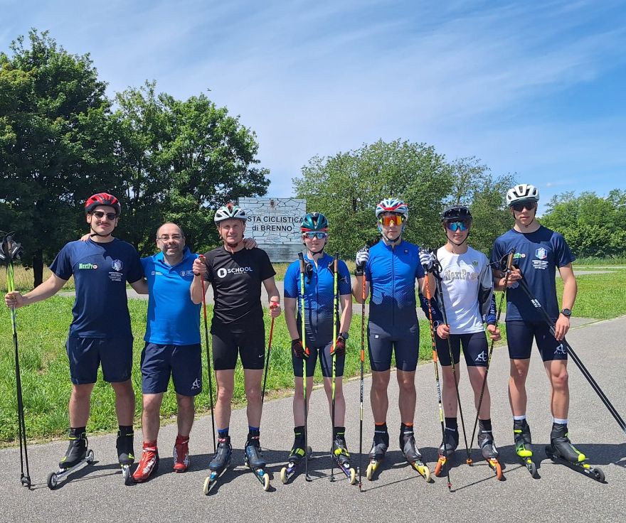 Skiroll: sulla ciclabile come in gara, training a Brenno