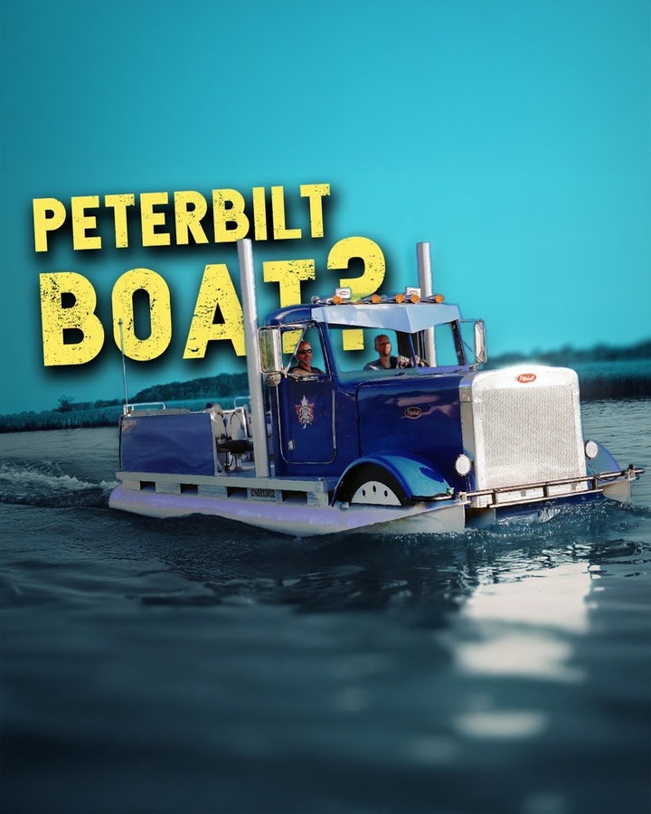 Semi truck boat conversion explained