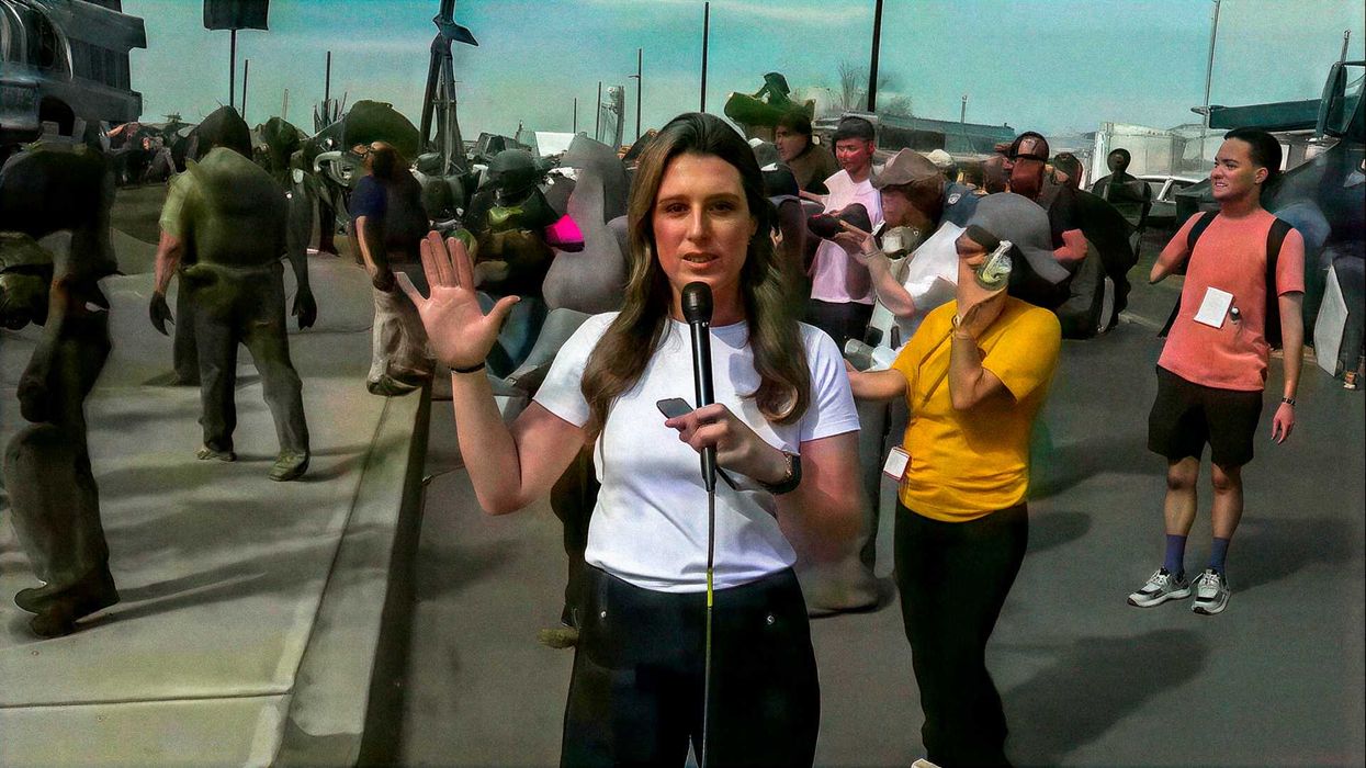 Fox News confronted on live TV by ICE protester with 'dirty mouth'