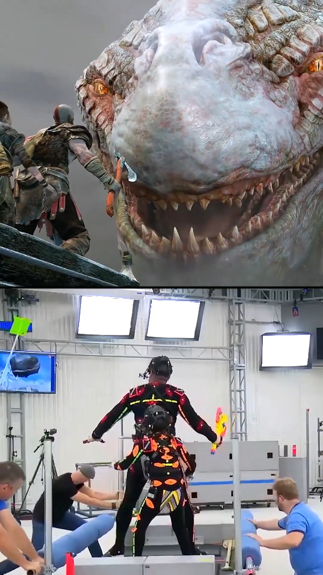 Behind the scenes of God of War looks unreal