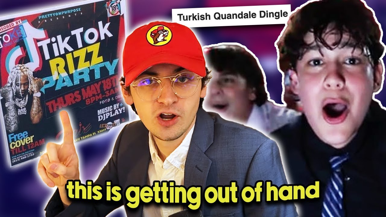 What's going on at the TikTok rizz party?