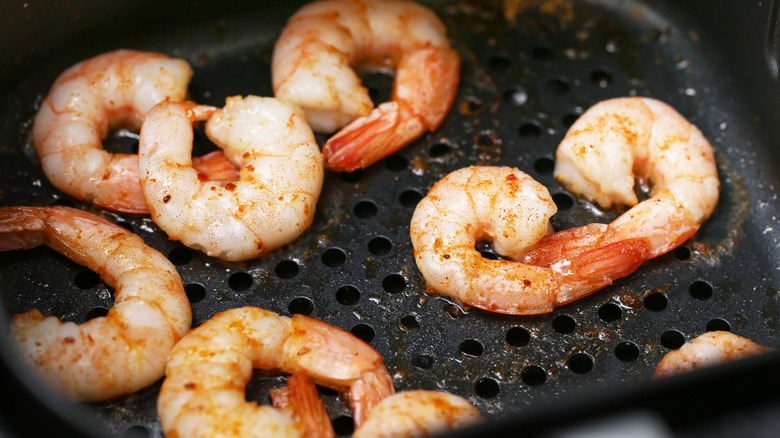 The secret to delicious air fryer shrimp starts before you even cook them