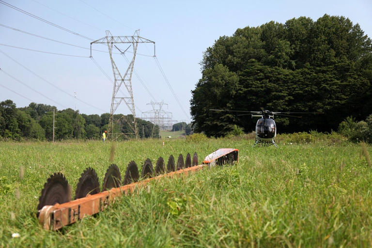 Helicopters wielding huge saws coming to Ohio, and it's normal