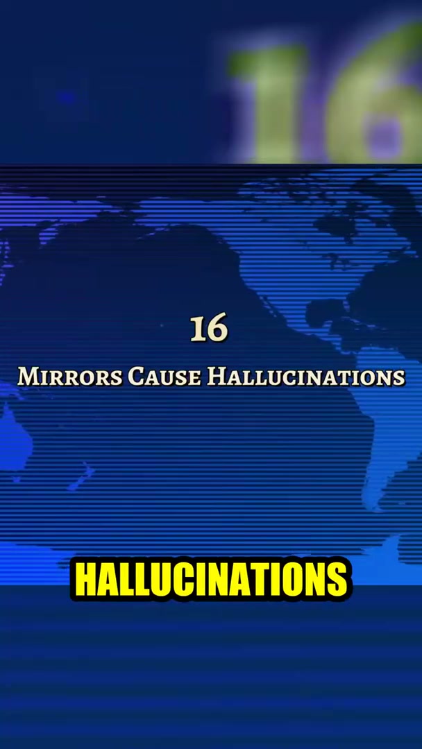 Mirrors cause hallucinations. Try this creepy experiment!