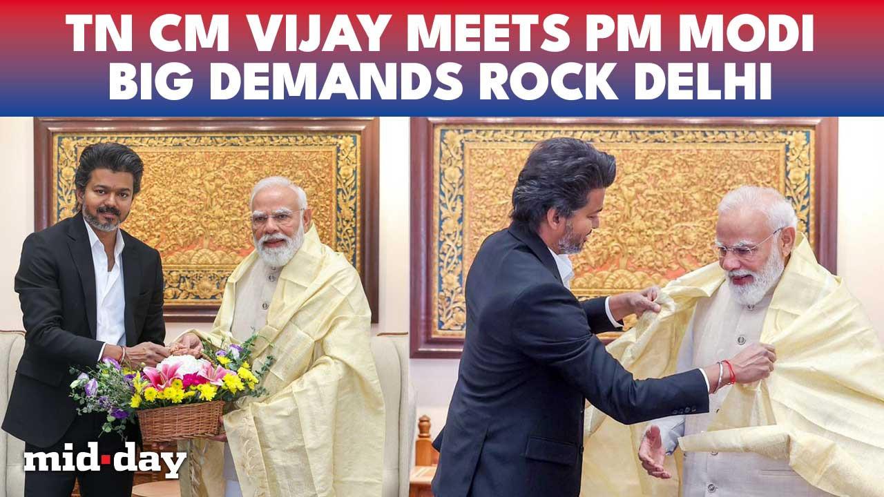 TN CM Vijay-PM Modi meet: Shocking demands on Vande Mataram, Karnataka ...
