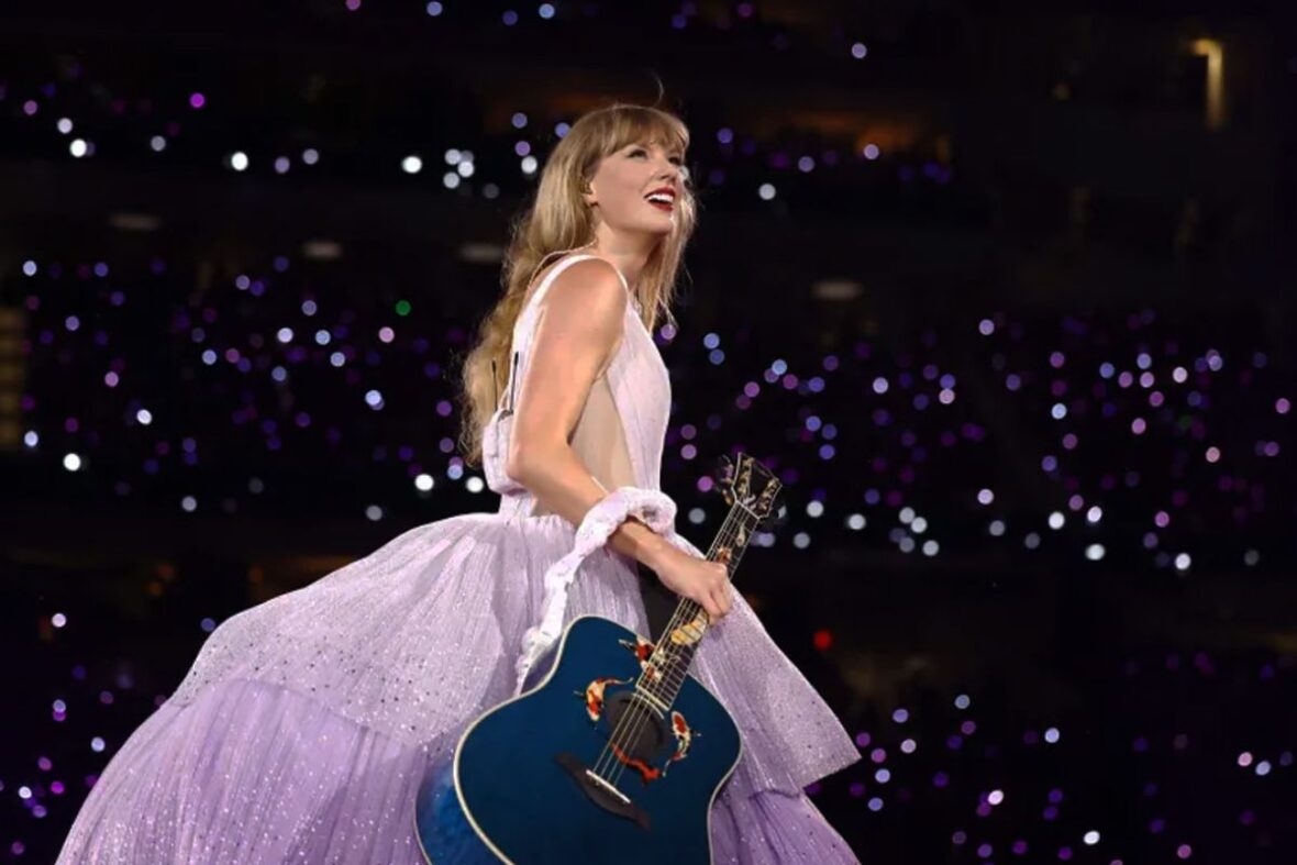 8-year-old Swiftie receives signed guitar after viral video