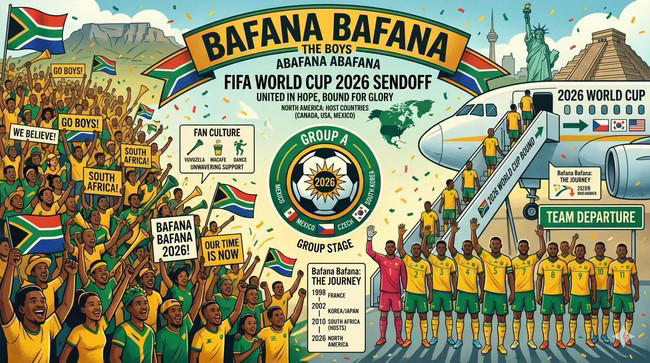 Bafana coach Hugo Broos selects tried and tested squad for 2026 FIFA ...