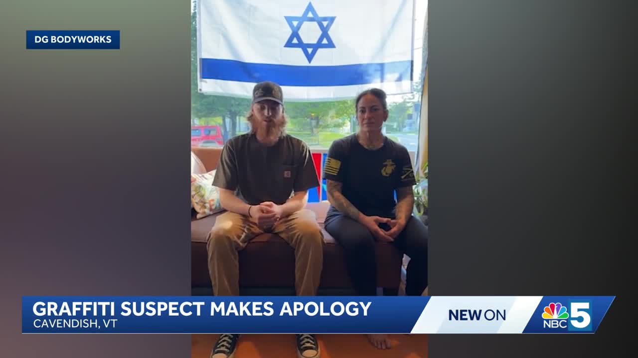 Suspect in anti-Israel graffiti incident in Cavendish turns self in to ...