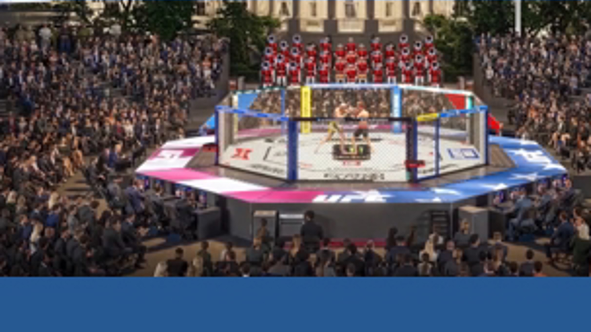 UFC fight on White House lawn