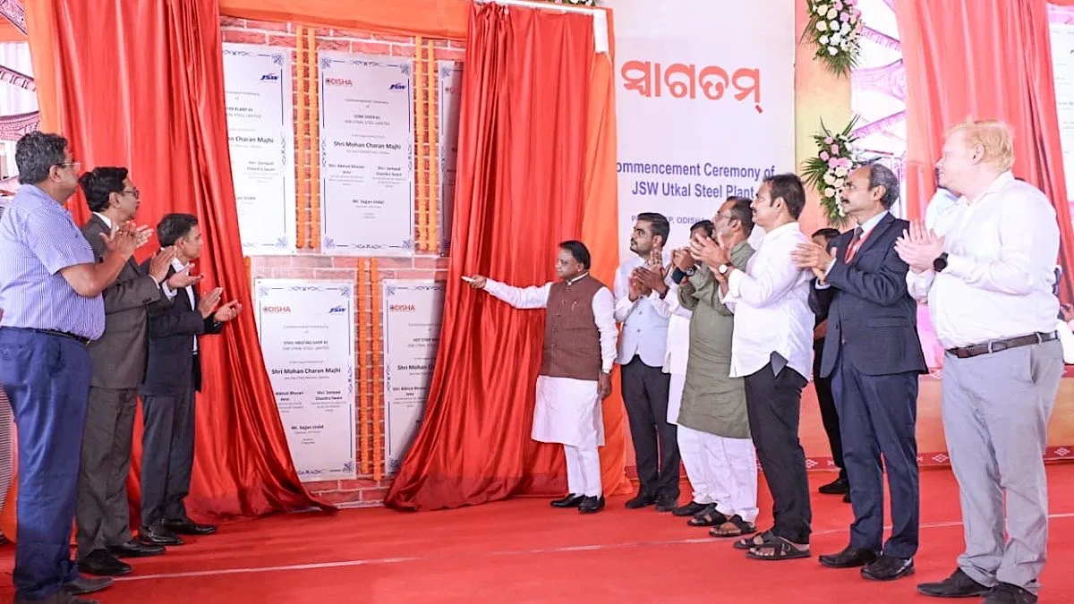 Odisha CM lays foundation stone for Rs 1.25-lakh crore mega JSW steel ...