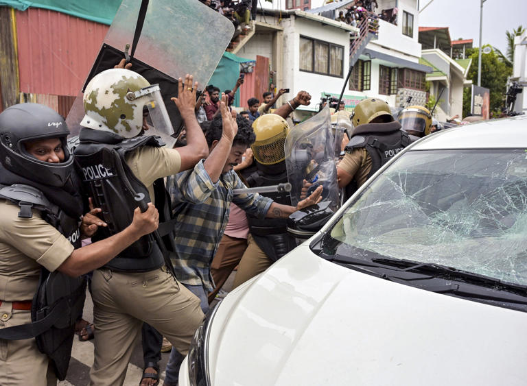 Eight arrested for attack on ED officials after raid at Pinarayi ...