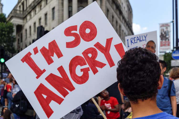 Political anger affects the body differently to other forms of anger