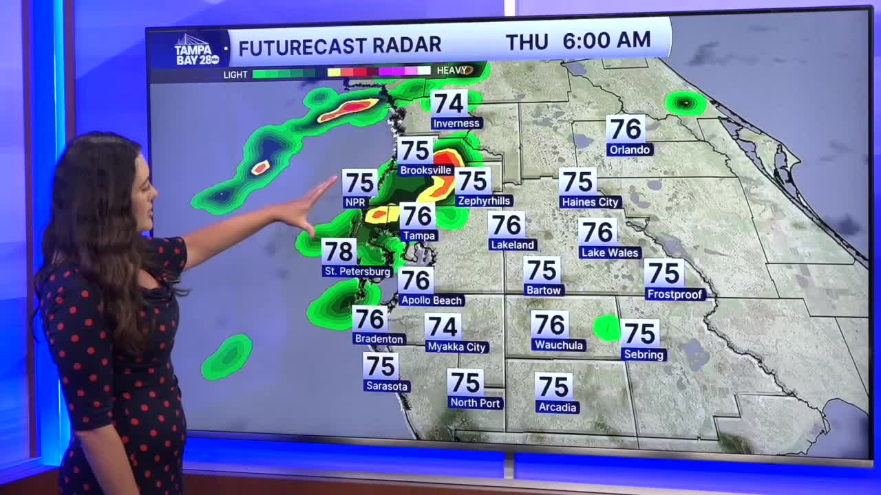 Afternoon forecast for May 27