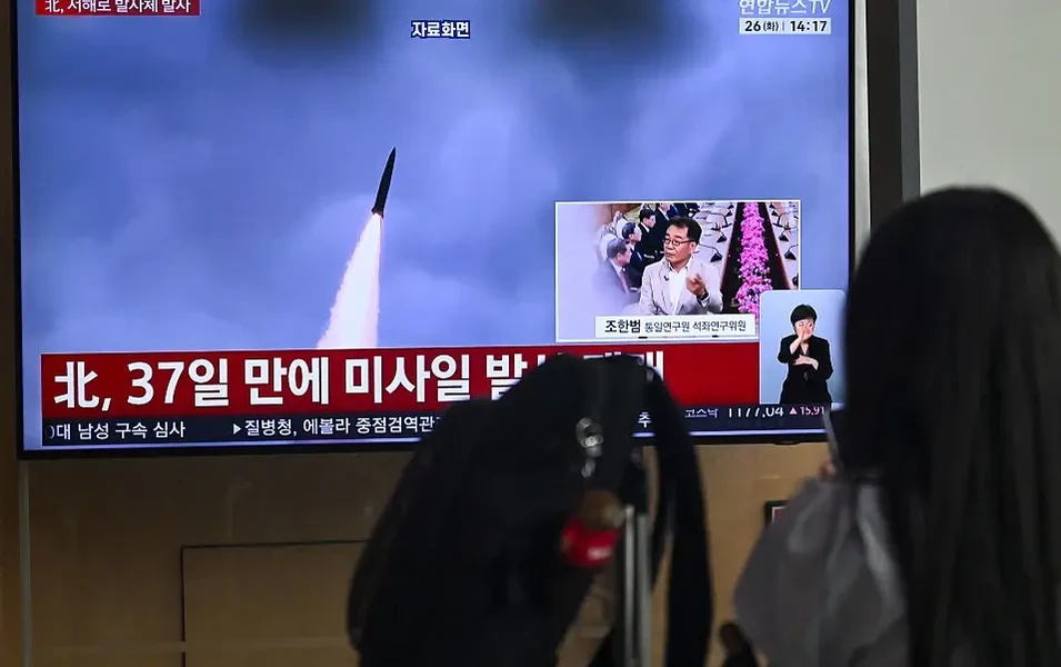 North Korea tests AI-guided missiles near South Korean border